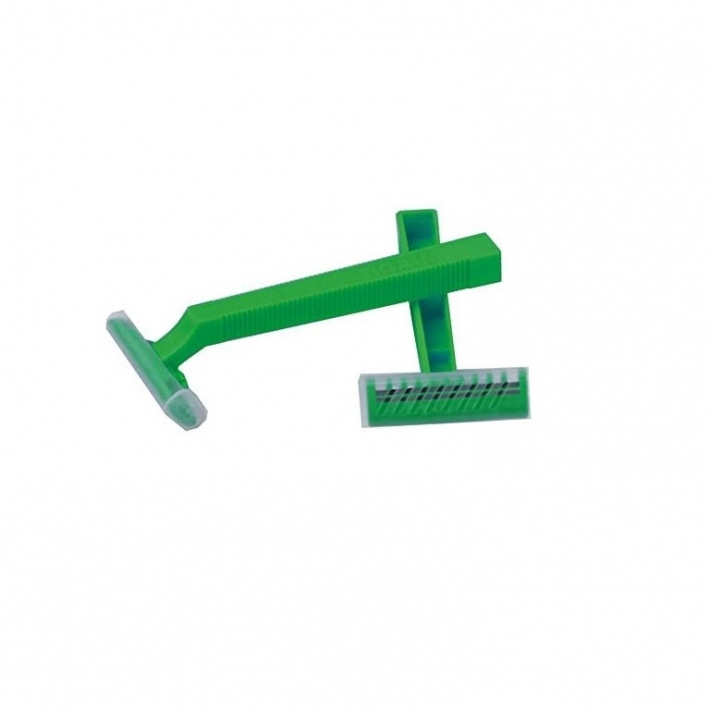 RASURADORAS DESECHABLES 2 HOJAS CON PEINE 100 UNIDADES REF.RAS-2 - C.F ...